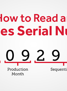 How to Find & Read an Antunes Serial Number | Parts Town