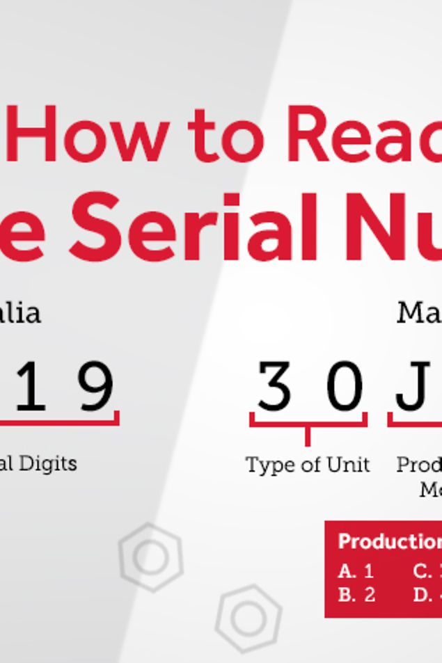 How to Find & Read a Duke Serial Number | Parts Town