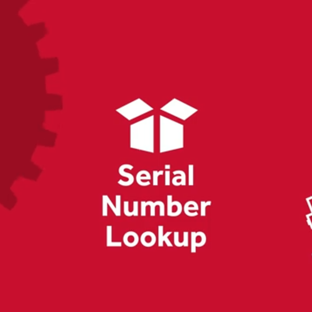 Serial Number Lookup Guides | Parts Town