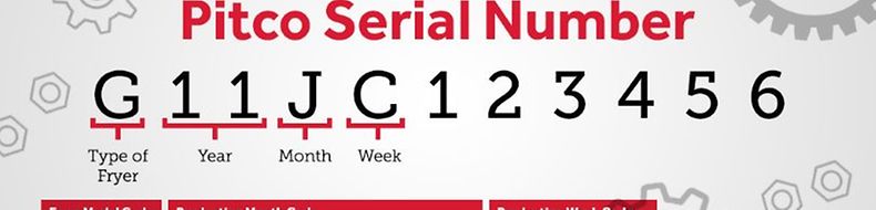 How to Read a Pitco Serial Number | Parts Town
