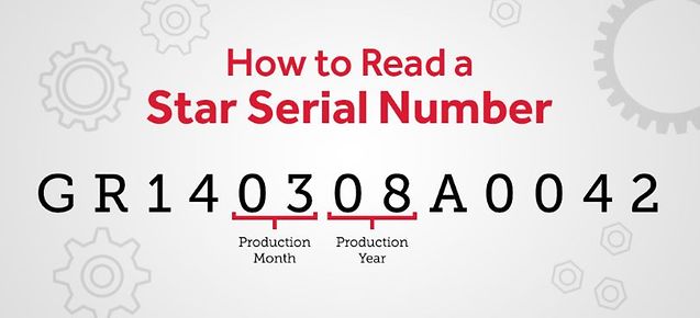 Star Serial Number Lookup | Parts Town