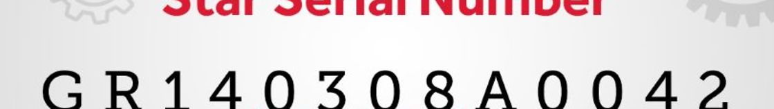 Star Serial Number Lookup | Parts Town