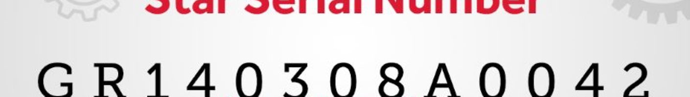 Star Serial Number Lookup | Parts Town