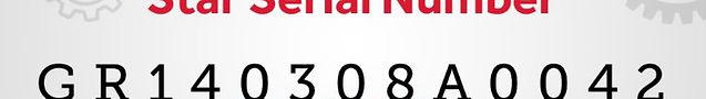 Star Serial Number Lookup | Parts Town