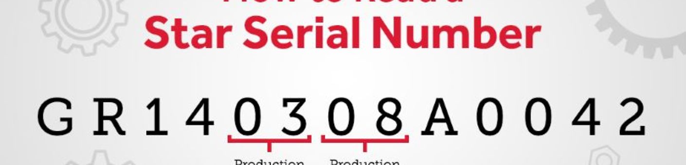 Star Serial Number Lookup | Parts Town