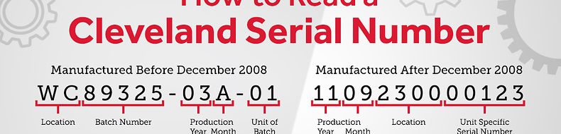 Cleveland Serial Number Lookup | Parts Town