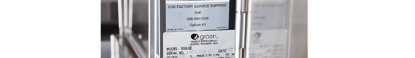 What Serial Numbers Reveal about Your Food Equipment | Parts Town