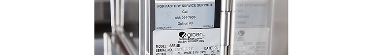 What Serial Numbers Reveal about Your Food Equipment | Parts Town