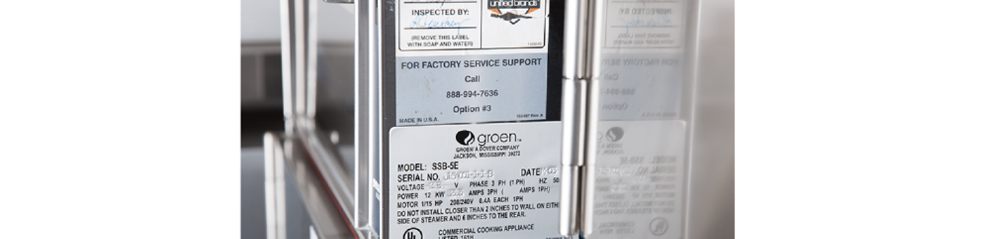 What Serial Numbers Reveal about Your Food Equipment | Parts Town
