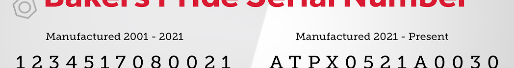 How to Find & Read a Bakers Pride Serial Number | Parts Town