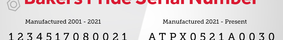 How to Find & Read a Bakers Pride Serial Number | Parts Town
