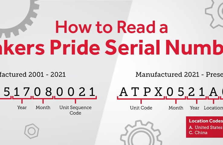 How to Find & Read a Bakers Pride Serial Number | Parts Town