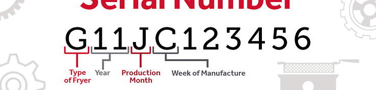 How to Read a Pitco Serial Number | Parts Town