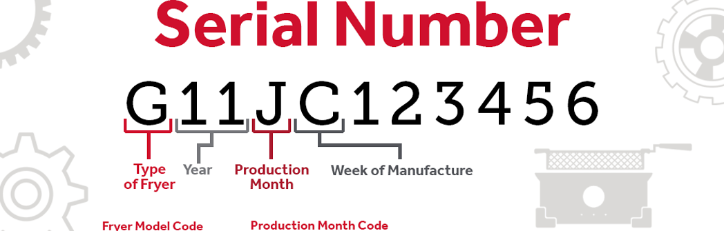How to Read a Pitco Serial Number | Parts Town