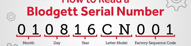 How to Find & Read a Blodgett Serial Number | Parts Town