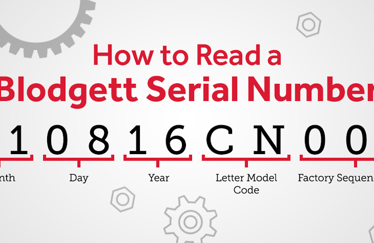 How to Find & Read a Blodgett Serial Number | Parts Town