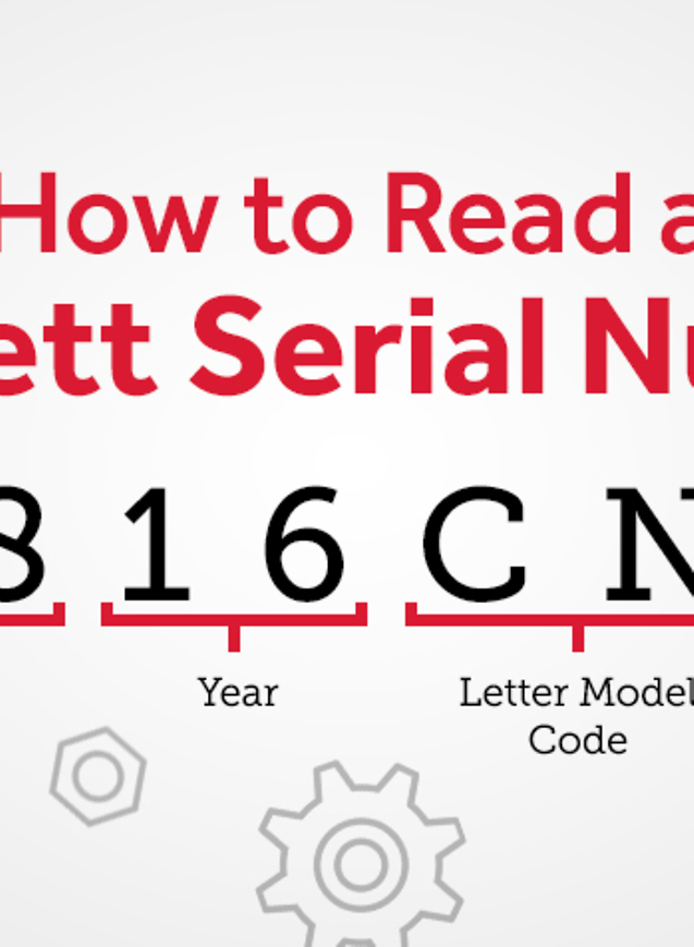 How to Find & Read a Blodgett Serial Number | Parts Town